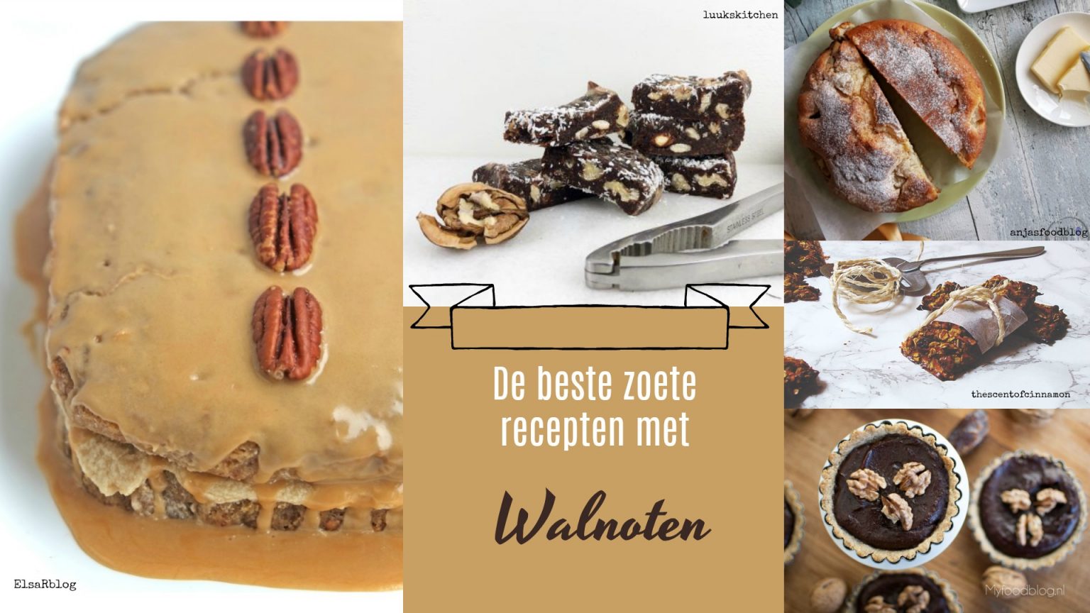 De beste zoete recepten met walnoten - Top recepten – ElsaRblog