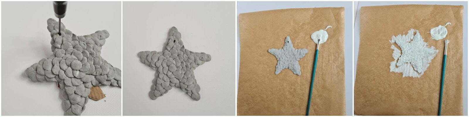 Ster maken van karton en klei – ElsaRblog